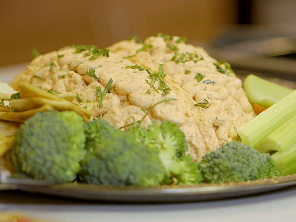 Pizza on the Brain Cheese Ball | Hy-Vee