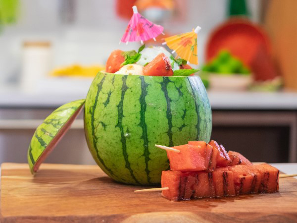 Grilled Watermelon Sundae | Hy-Vee
