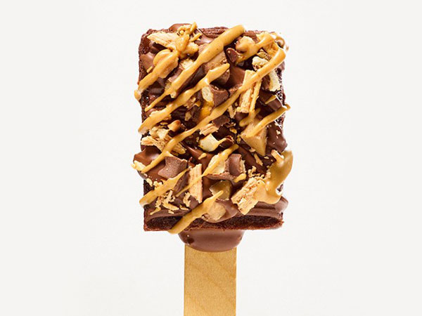 Chocolate Toffee Delight Brownie Pops | Hy-Vee
