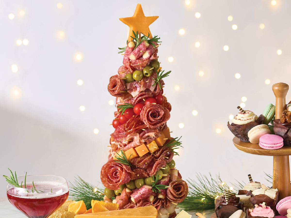 Festive Charcuterie Tree | Hy-Vee