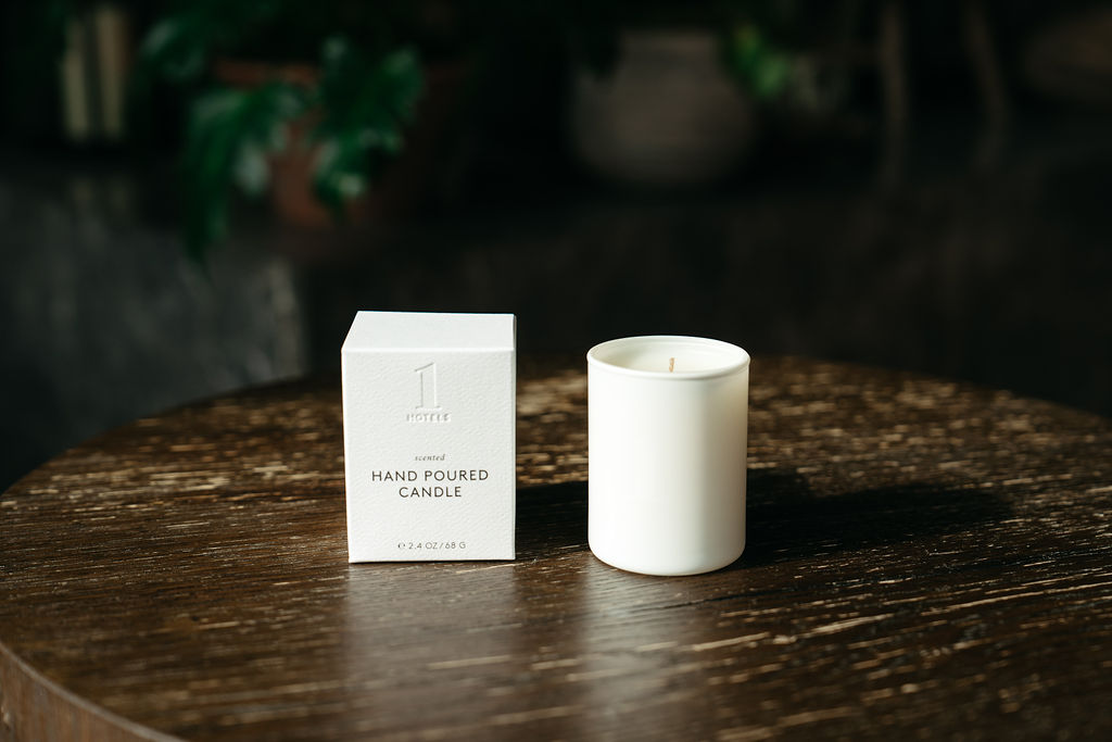 12 Days of Festive: Festive Flames, Hand Painted Candles - 1 Hotel ...