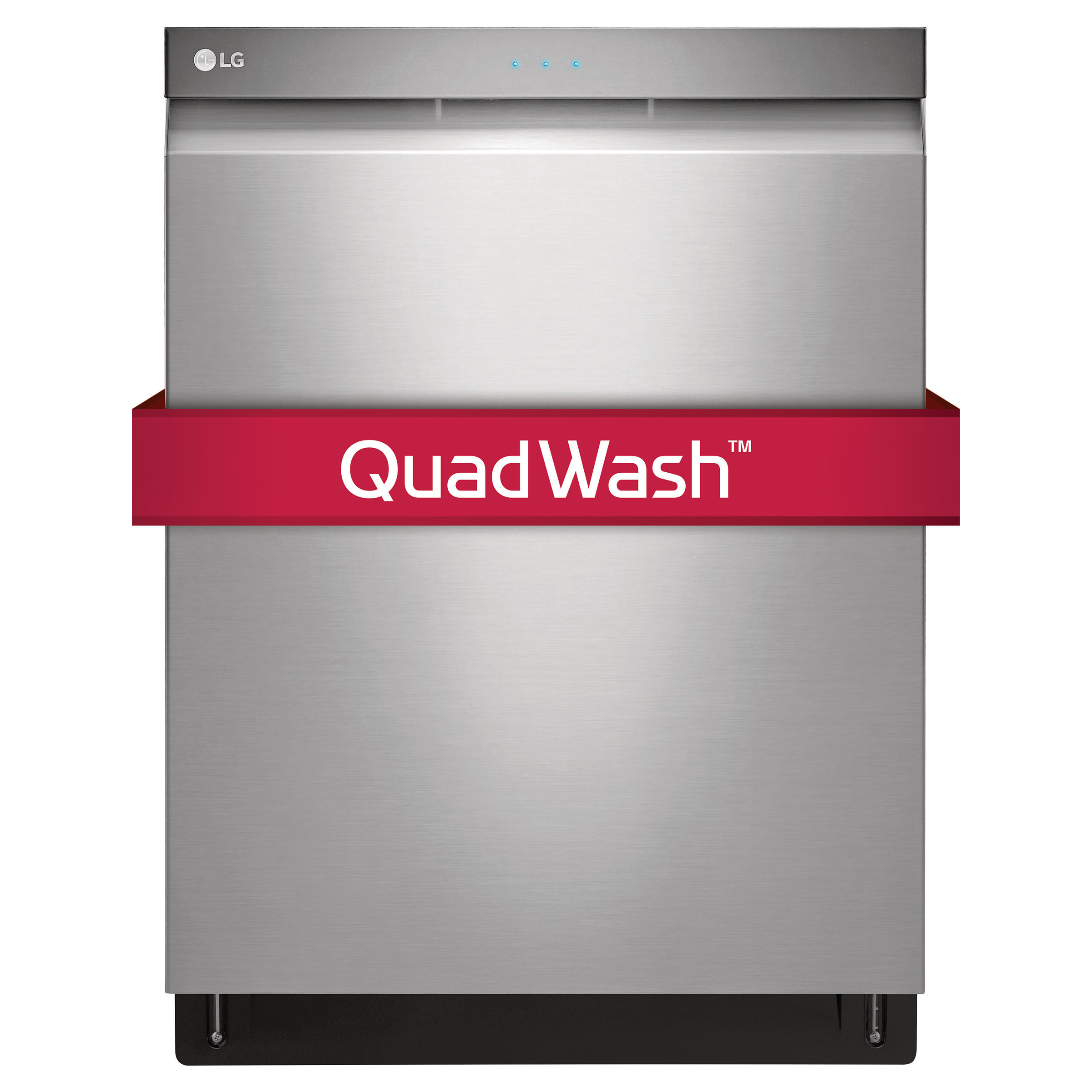 LG 24 in. Stainless-steel Built-in Top Control Dishwasher with ...