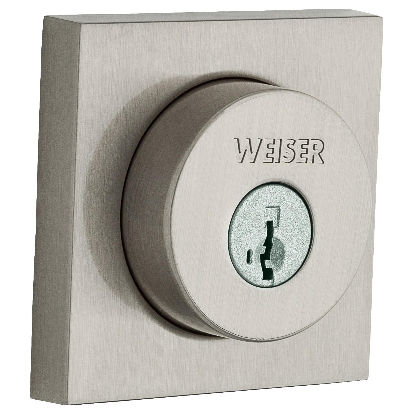 Weiser Square Deadbolt Single Cylinder | Costco