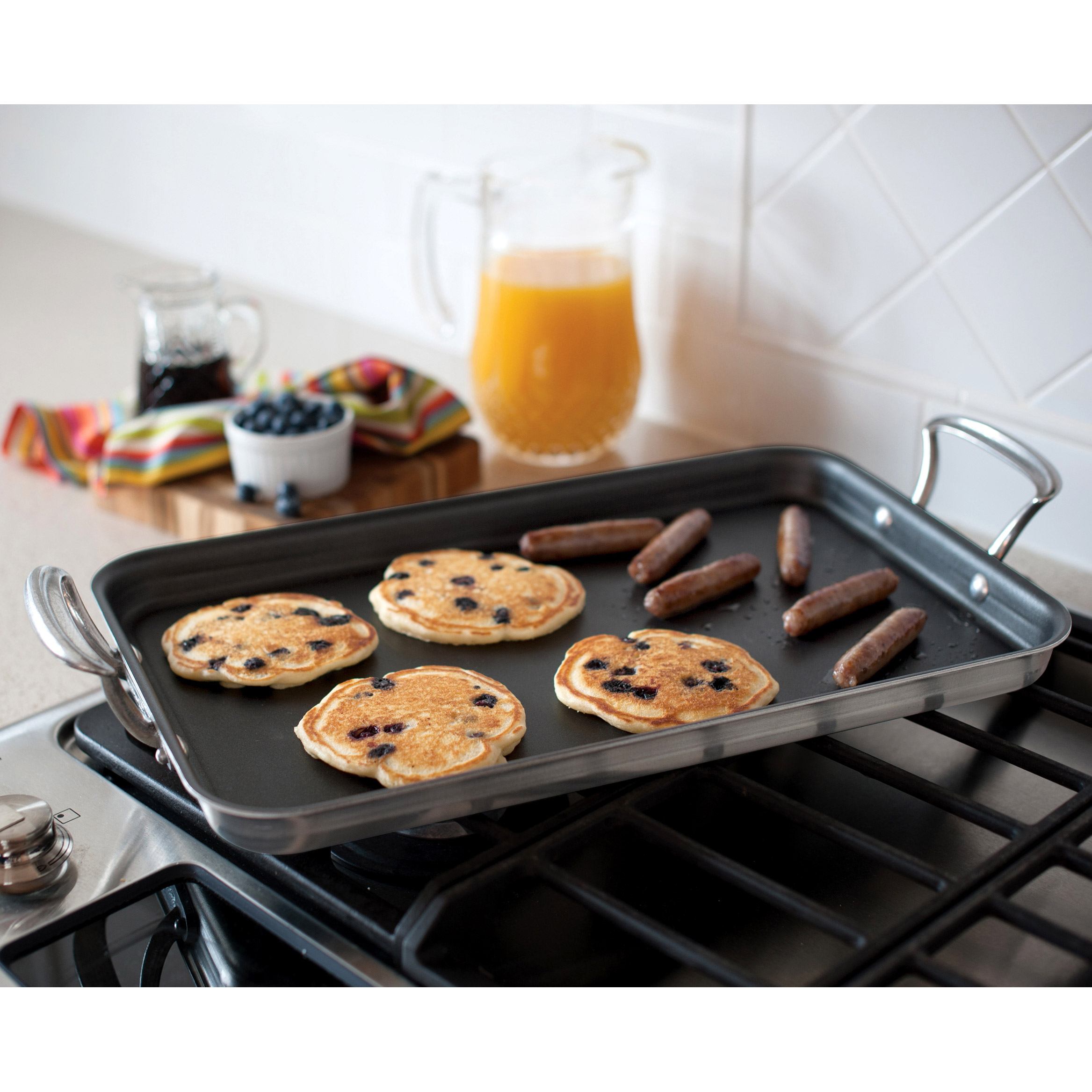 Nordic Ware High Sided Griddle With Handles | Costco