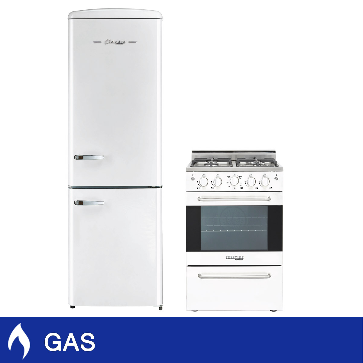 Unique 2-piece White Modern Classic Retro Kitchen Suite with 24 in. 11. ...