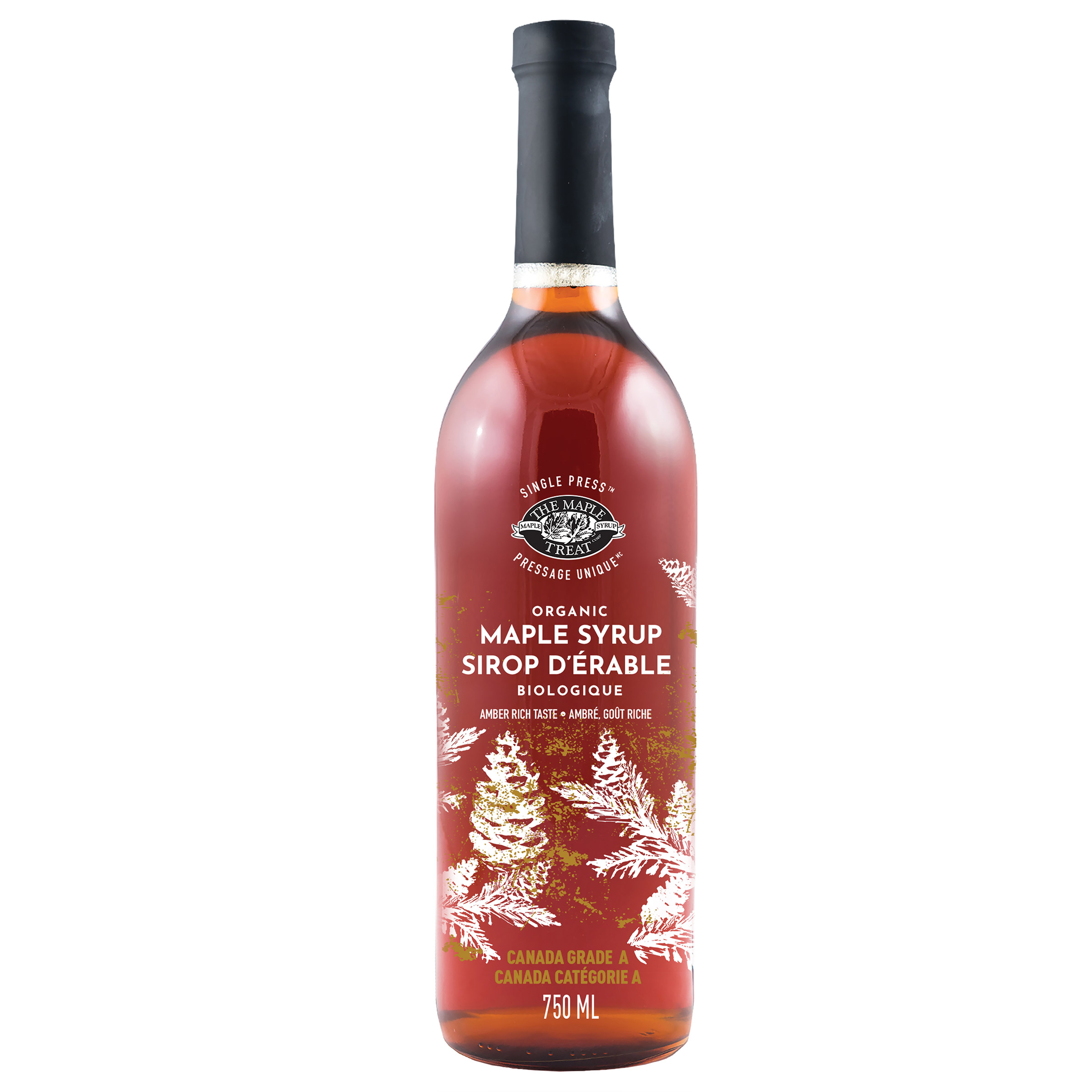 Single Press Organic Maple Syrup, 750 ml | Costco