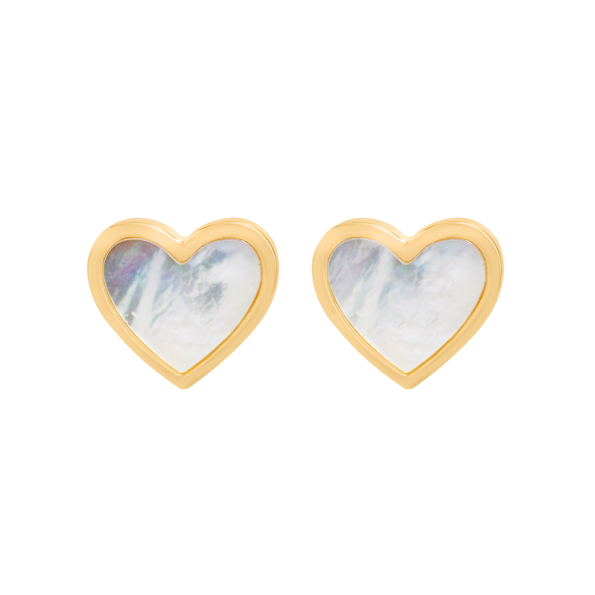 Heart Shape Mother of Pearl Earrings | Costco