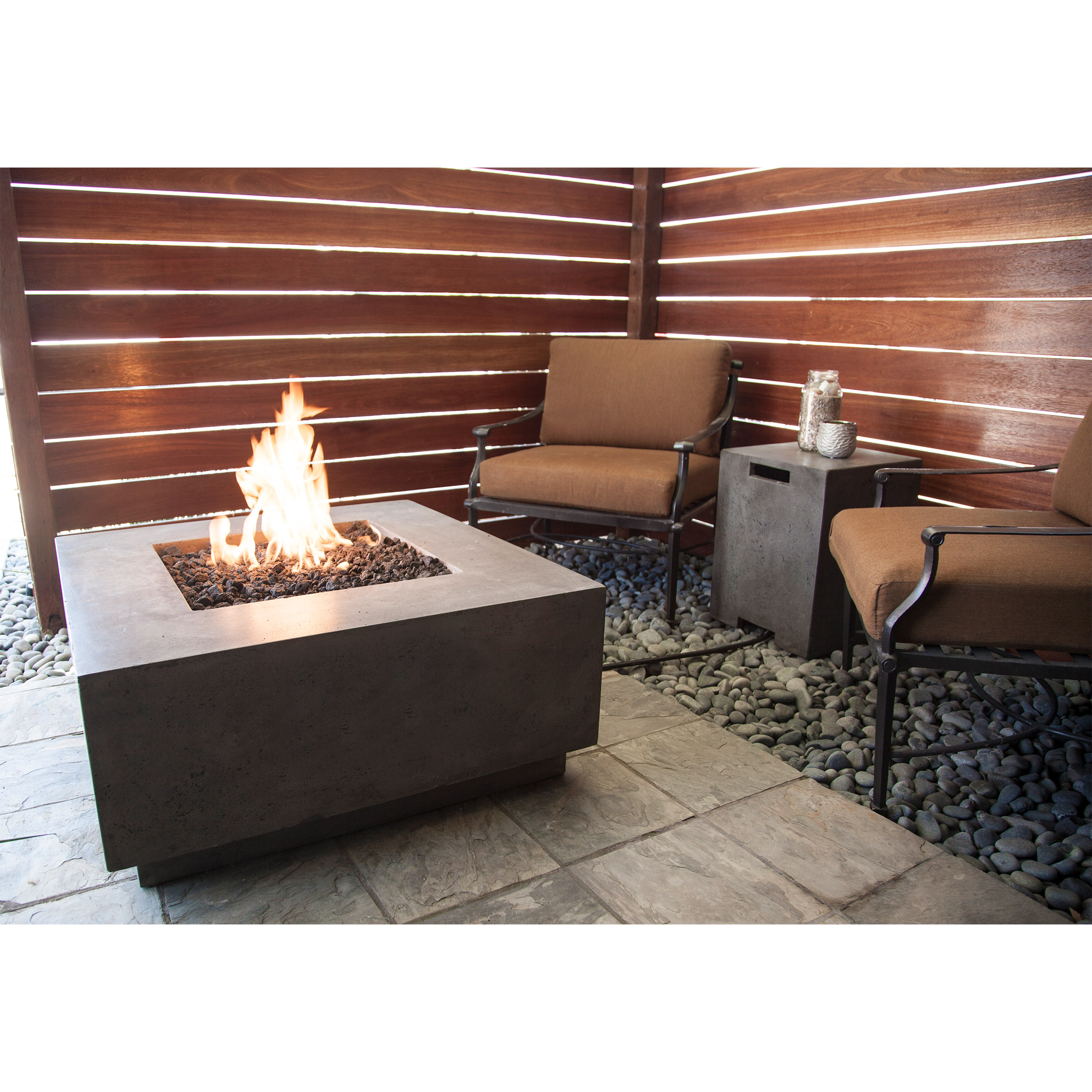 Colorado Gas Fire Table with LP Tank Enclosure | Costco