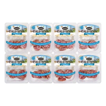 Busseto California Snackin' Bite Size Salami & Provolone Cheese, 8 ...