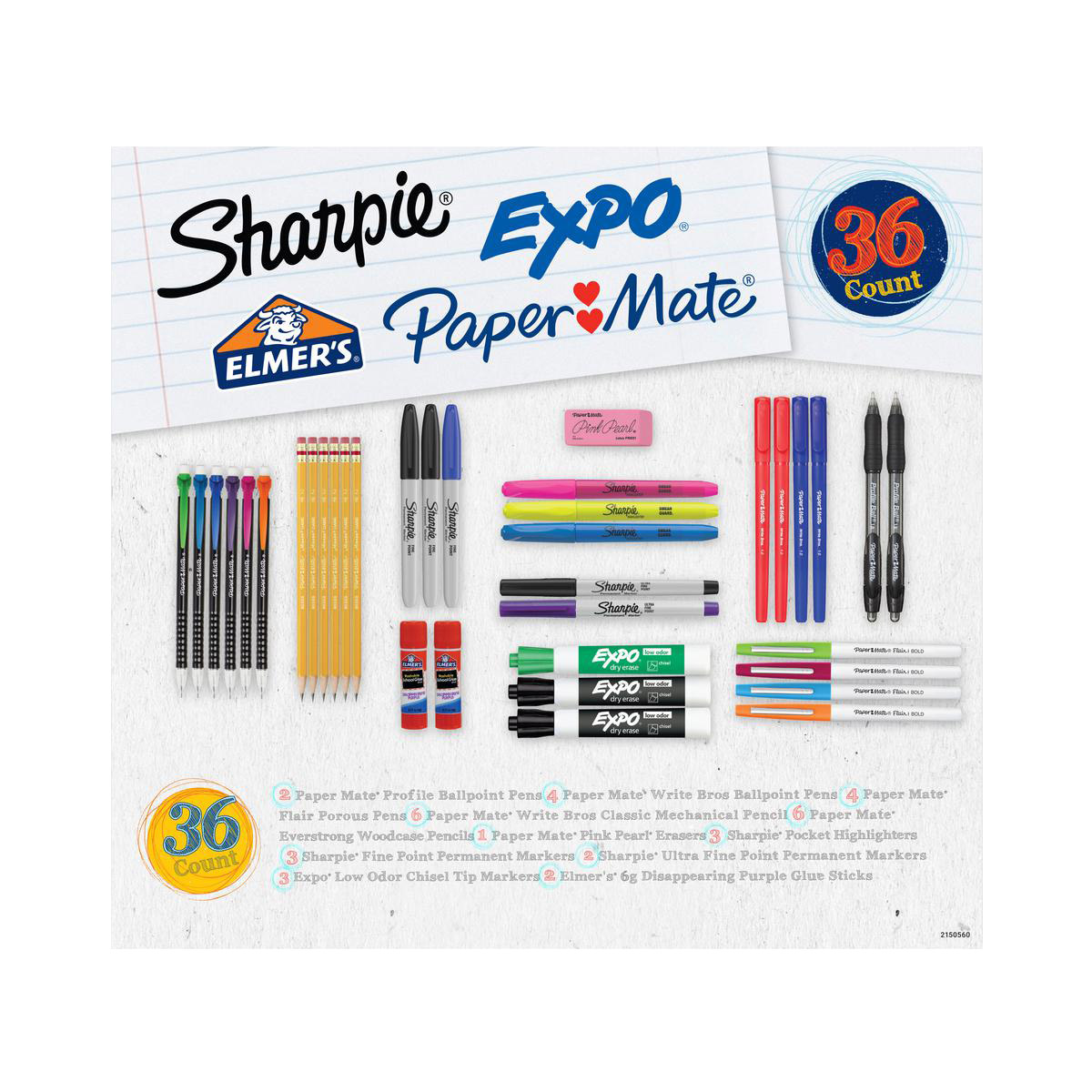 Back to School All In One Bundle, 36-piece | Costco