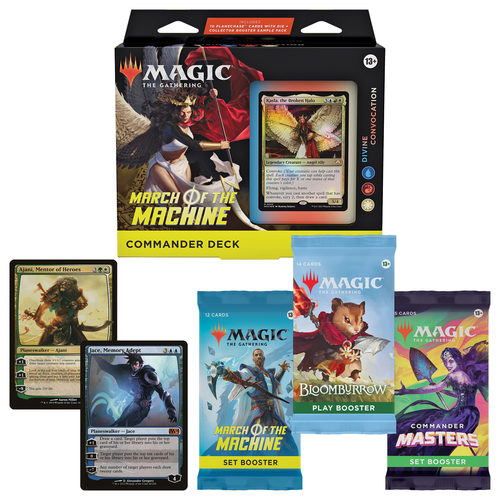 Magic: The Gathering March of the Machines Deluxe Commander Bundle ...