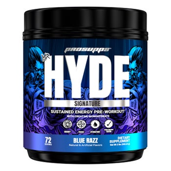 Mr. Hyde Signature Pre-Workout Blue Razz with Creatine, 72 Servings ...