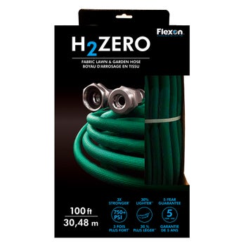 Flexon 1/2 in. x 100 ft. H2Zero Compact Garden Hose | Costco