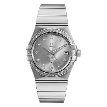 Omega Constellation Co Axial Chronometer Sapphire Crystal Stainless ...