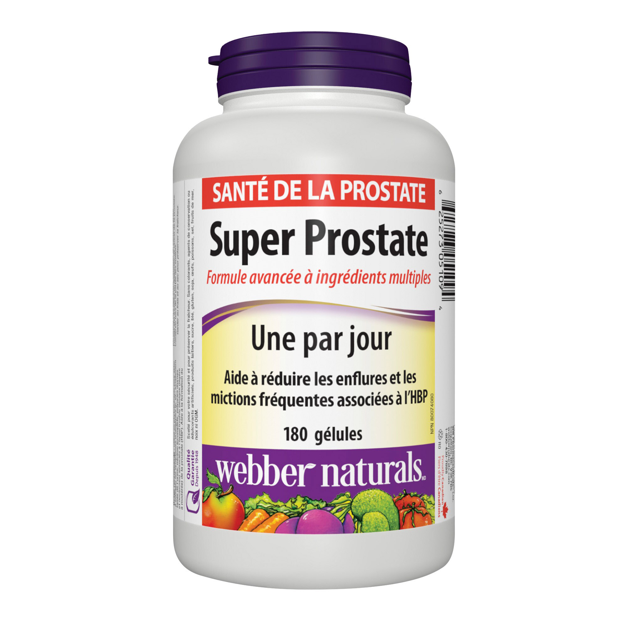 webber naturals - Super Prostate Formule avancée à ingrédients ...