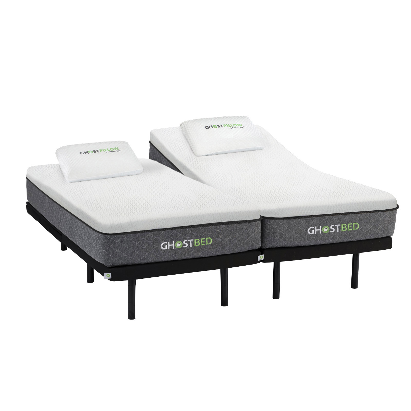GhostBed Fusion - Matelas hybride de 27,9 cm (11 po) avec base réglable ...