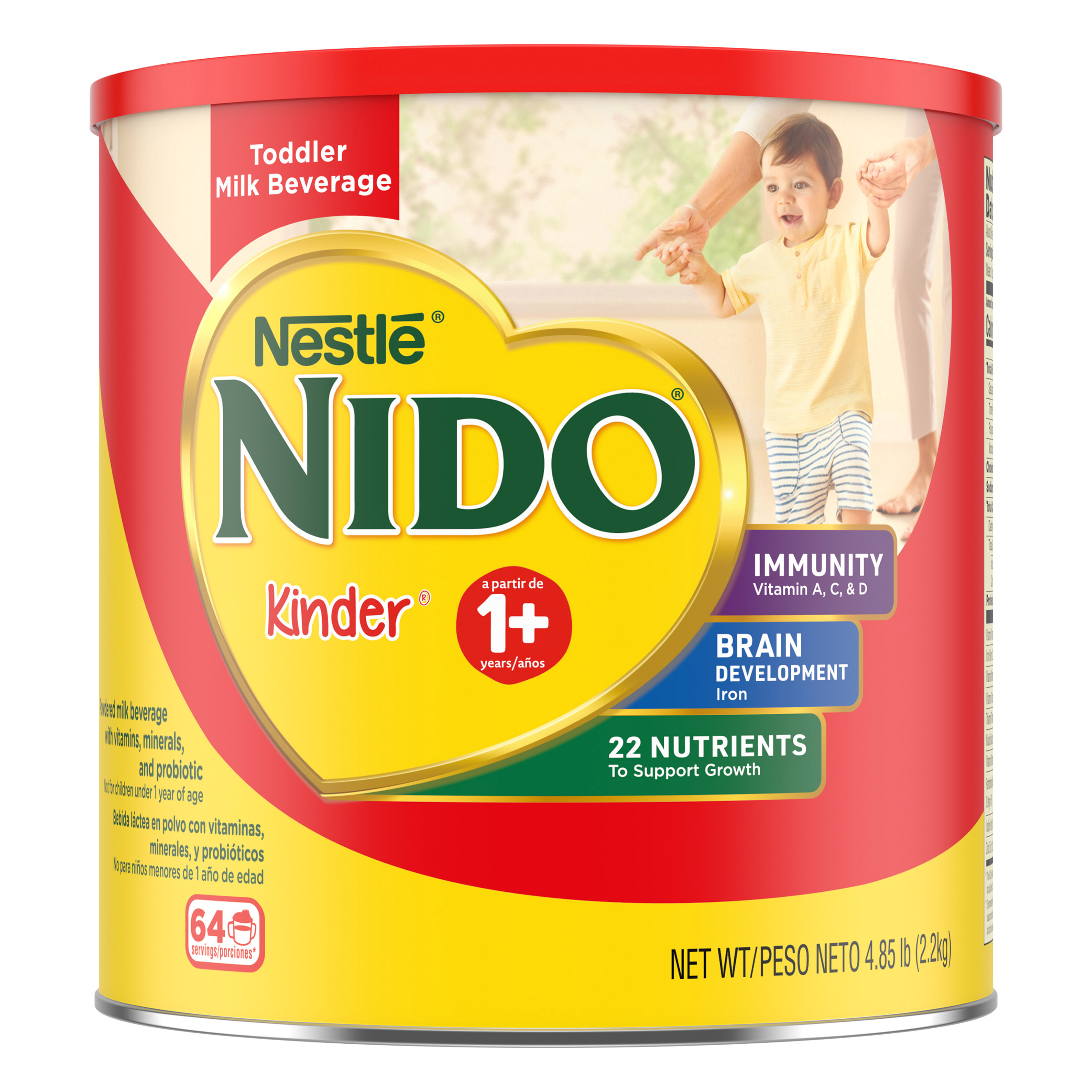 Nestle Nido Kinder 1+ Toddler Powdered Milk, 4.85 lbs | Costco