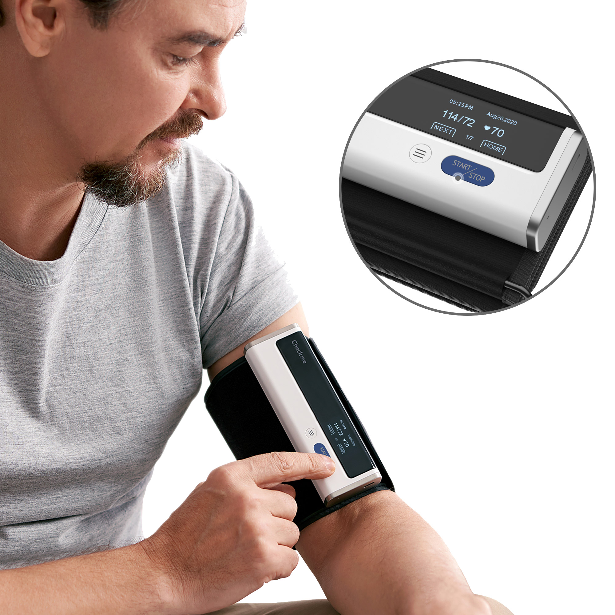 Checkme Wireless Blood Pressure Monitor With Bluetooth Connectivity ...