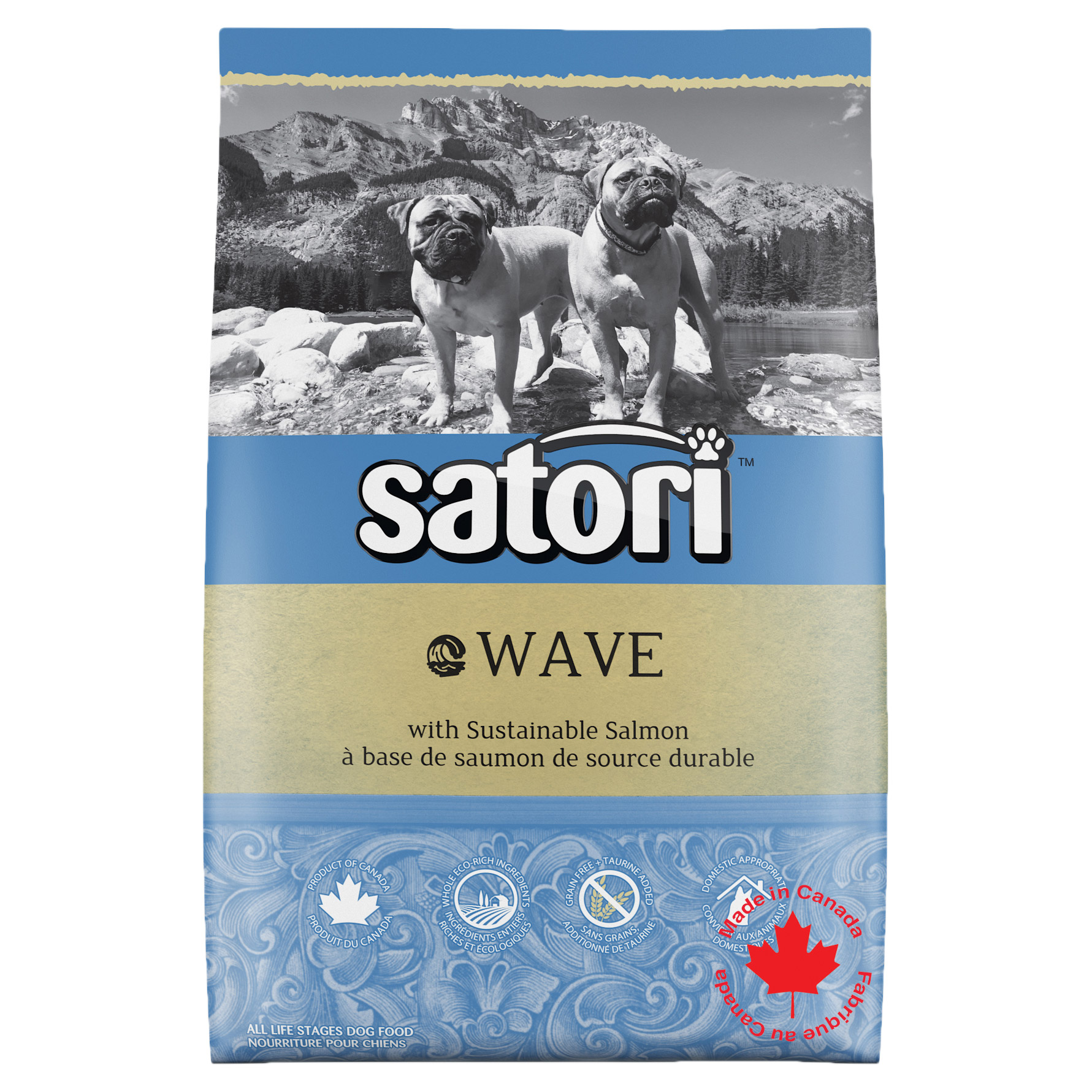 Satori Salmon Recipe Dog Food, 11.36 kg (25 lbs) | Costco