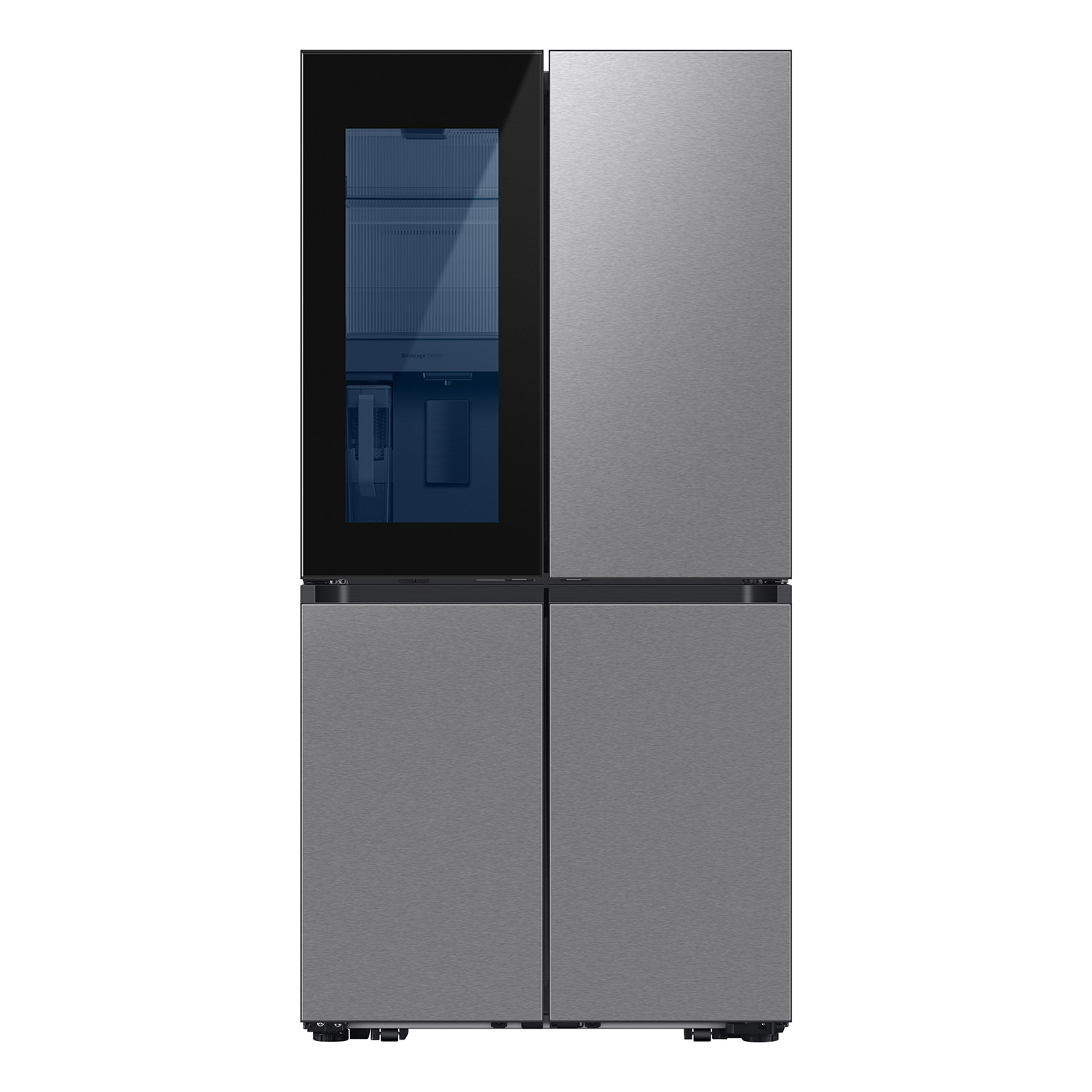 Samsung 23 cu. ft. Bespoke Counter Depth 4-Door Flex Refrigerator with ...
