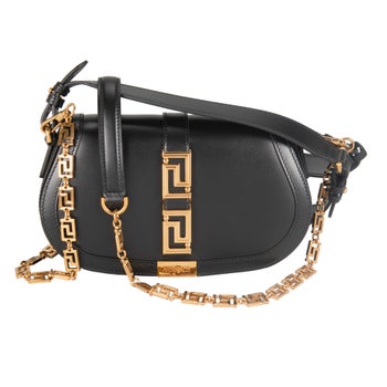 Versace Greca Goddess Shoulder Bag, Black | Costco