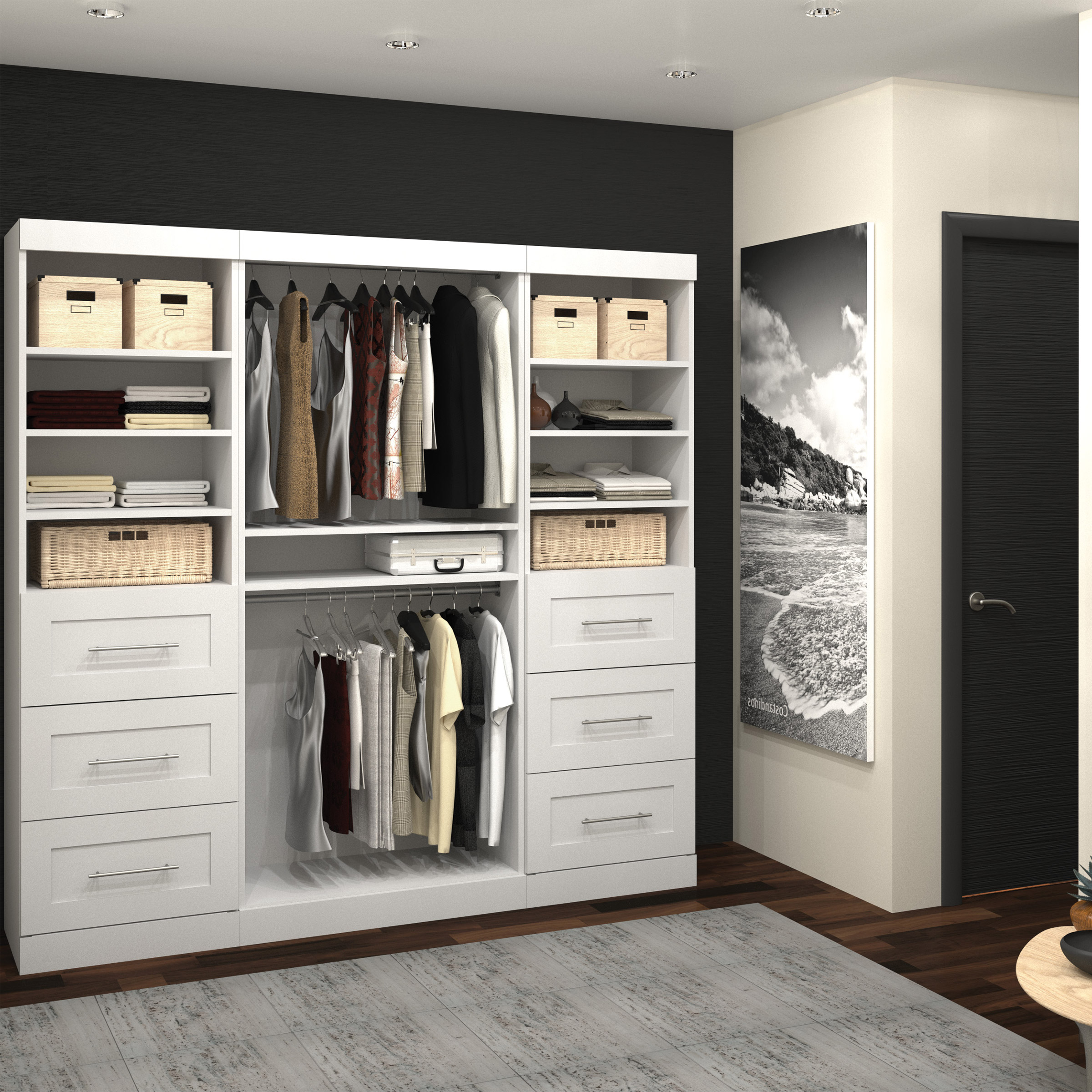 Bestar - Boutique Stowaway Closet | Costco