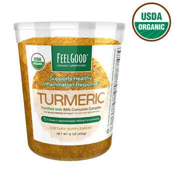 Feel Good USDA Organic Turmeric Powder, 16 oz | Costco