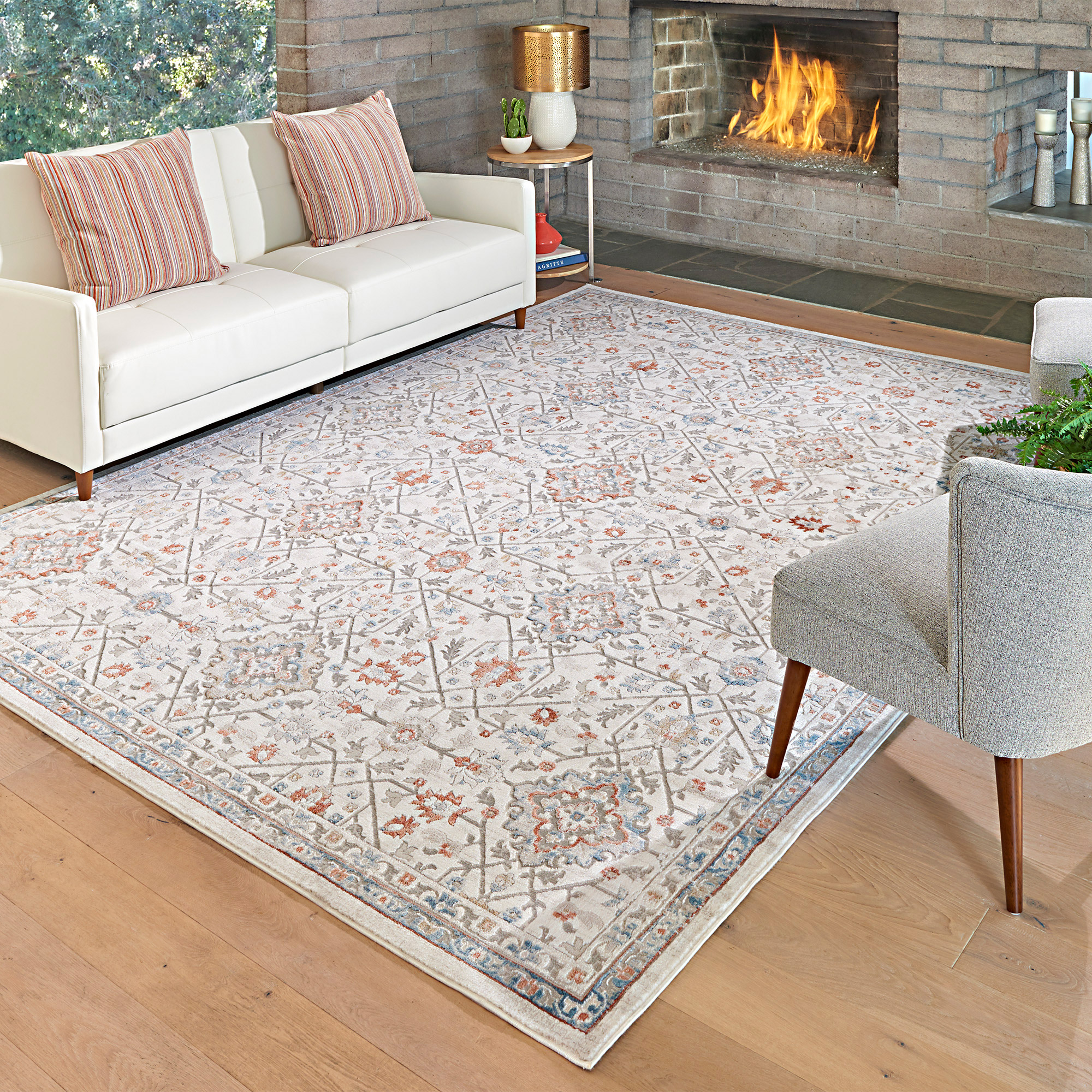 Centenno Area Rug or Runner, Lia Ivory | Costco