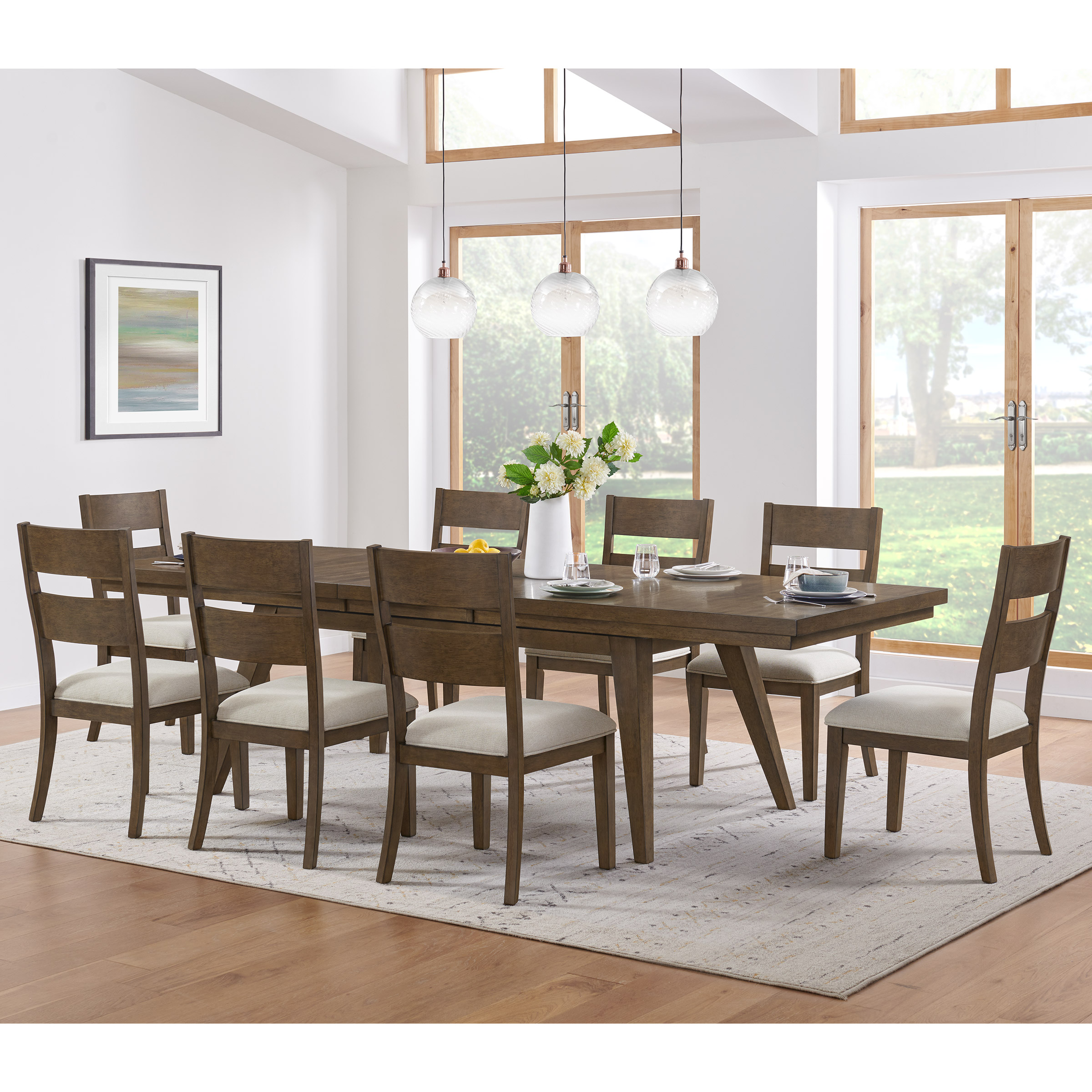 9 Piece Kitchen & Dining Room Furniture | Costco