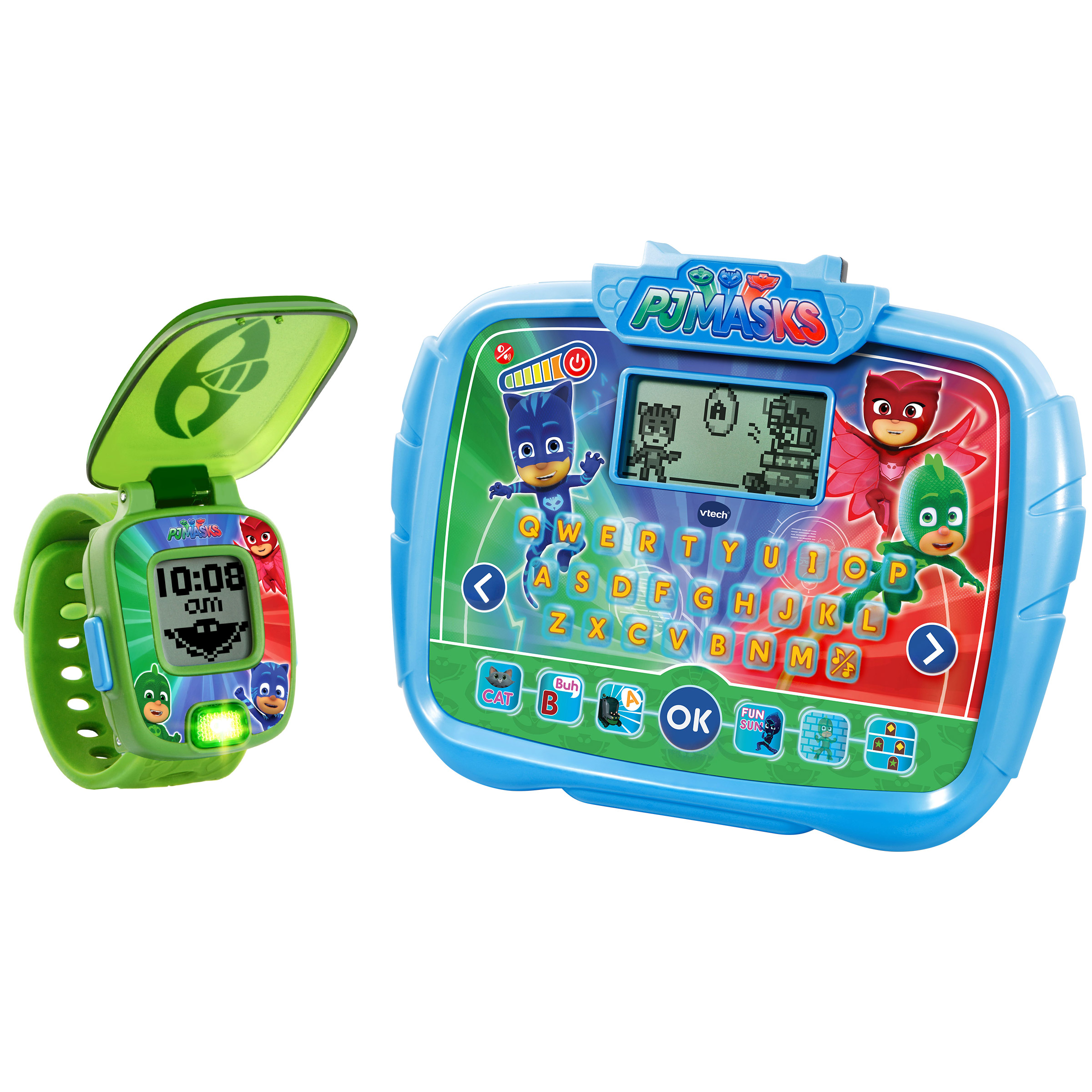 VTech PJ Masks Gekko Watch and Tablet Bundle, French Version | Costco