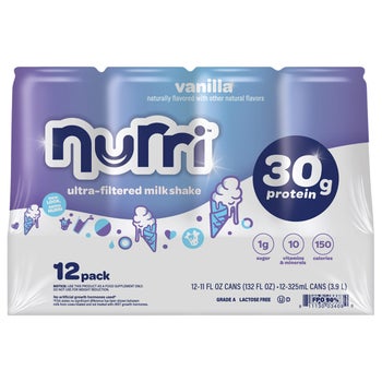Nurri 30g Protein Shake, Vanilla, 11 fl oz, 12-pack | Costco