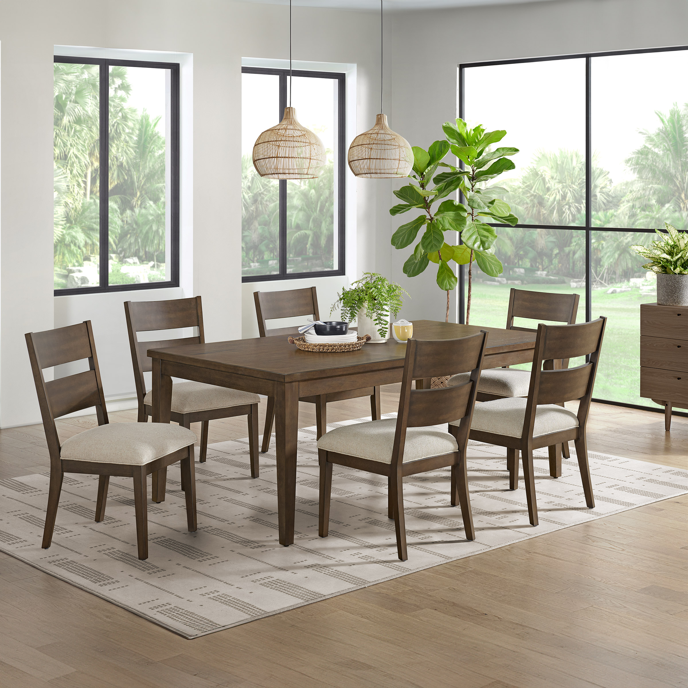 Cortland 7-piece Dining Table Set | Costco