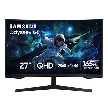 Samsung Odyssey G5 27” QHD Curved Gaming Monitor | Costco