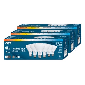 Feit Electric 65W Replacement 5-CCT LED BR30 Bulbs, 12-pack | Costco