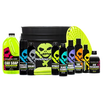 Voodoo Ride Car Care Wash Bucket Detailing Kit | Costco