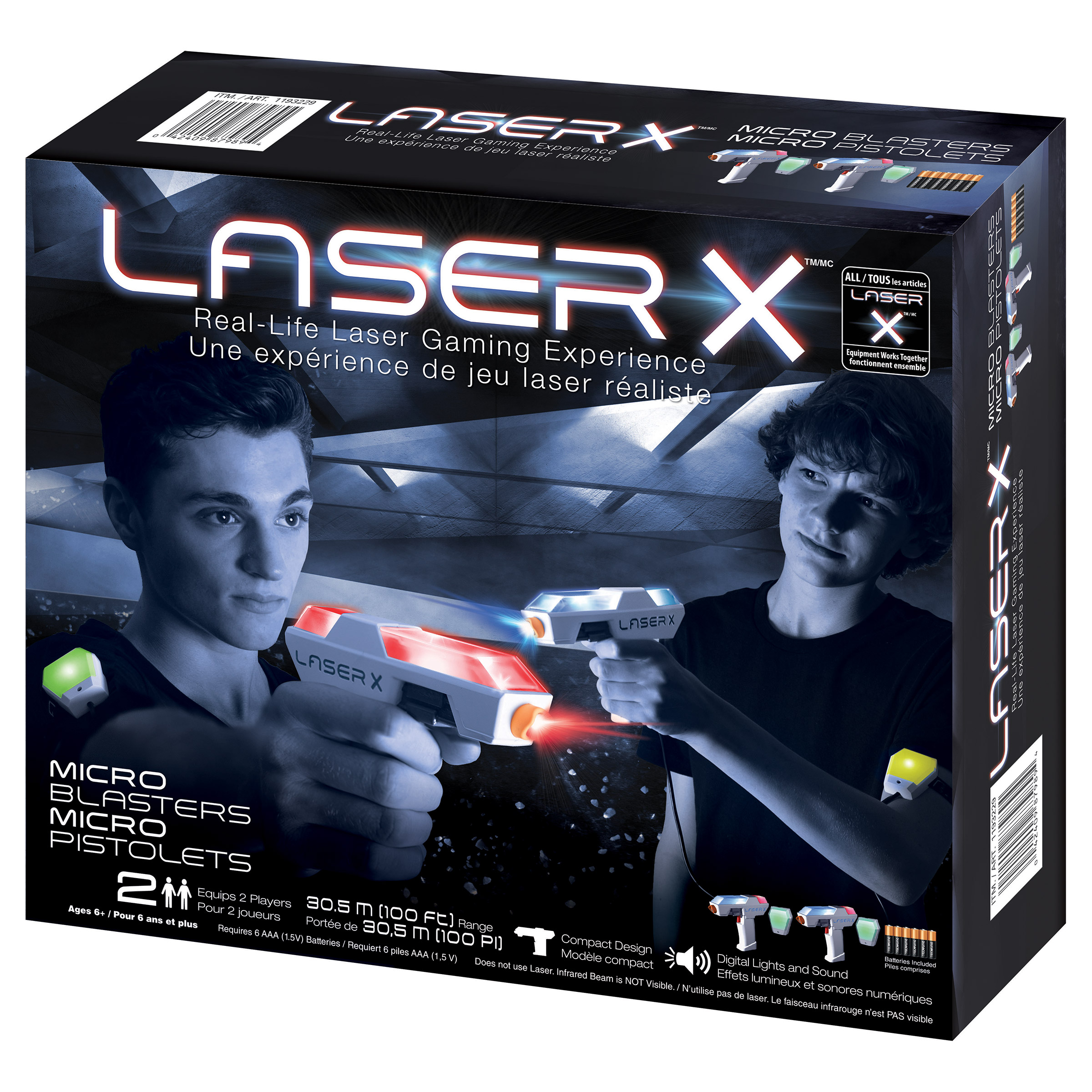 Laser X Micro Blaster 2-pack | Costco