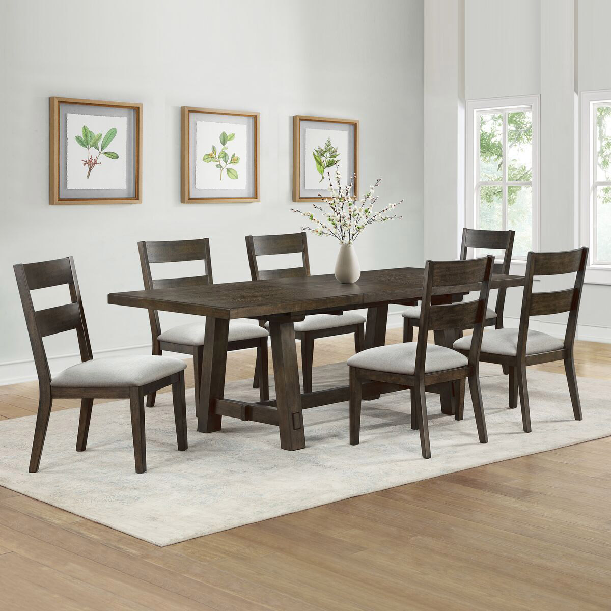 Brinley 7-piece Dining Table Set | Costco