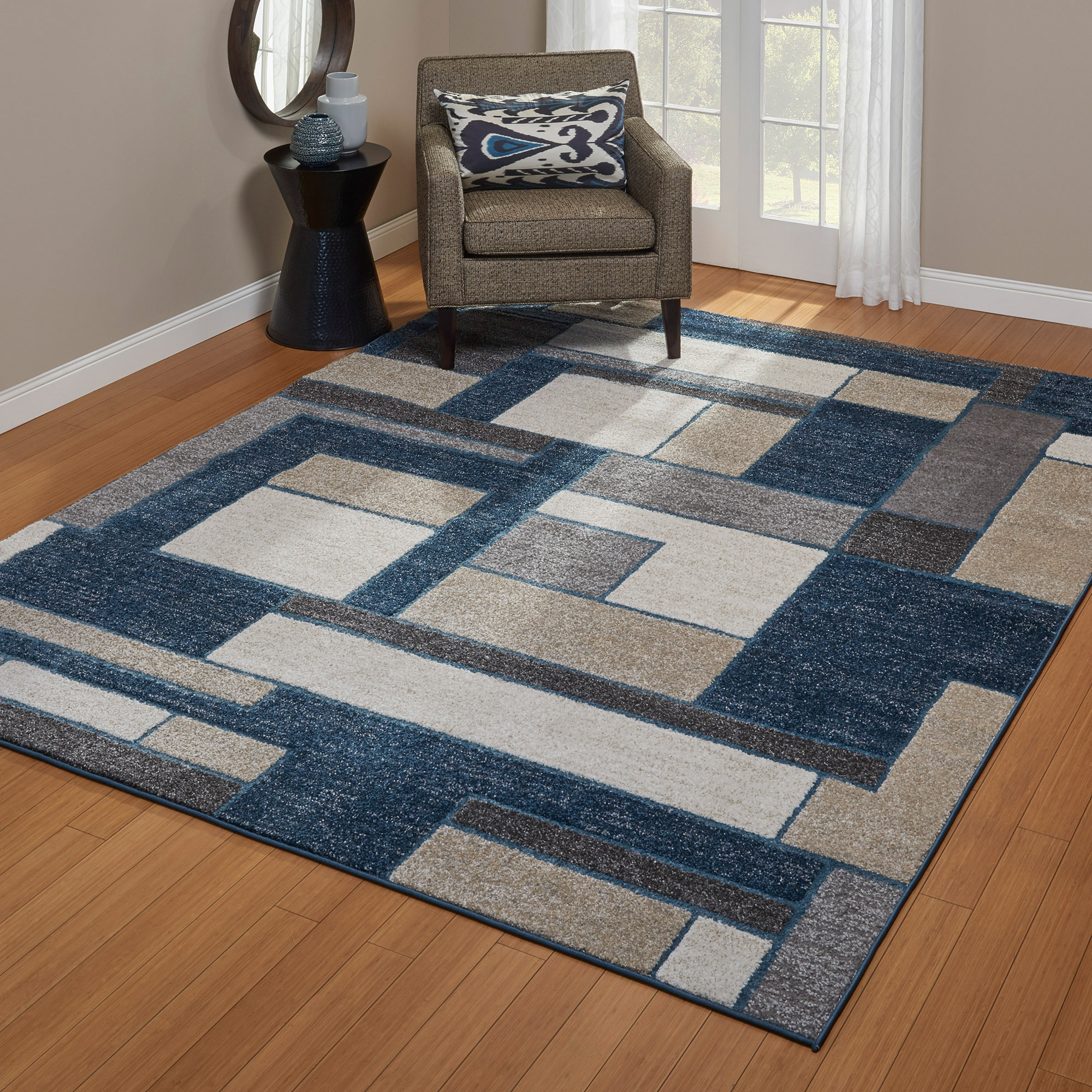 Torino Rug Collection, Piet Blue | Costco