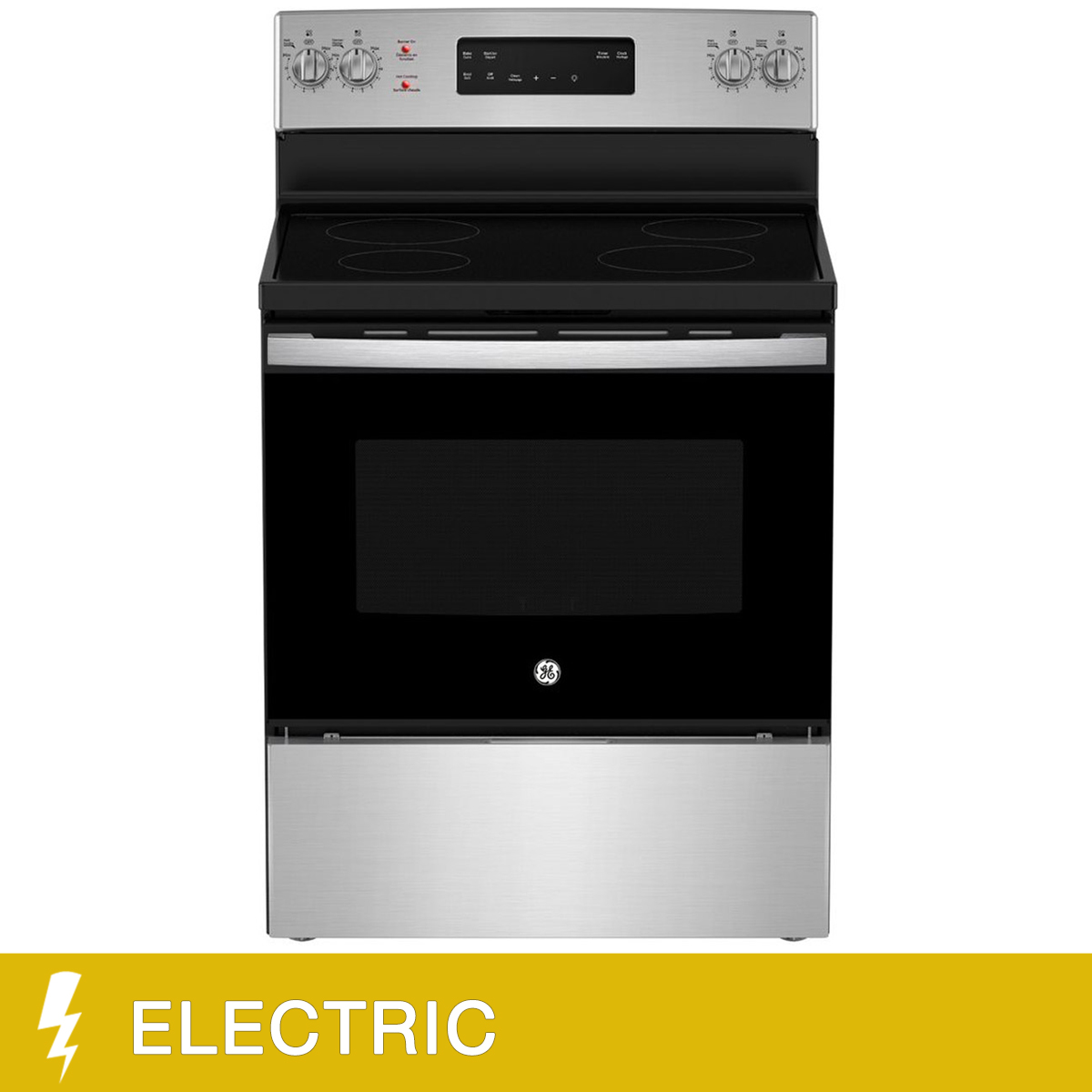 GE 30 in. 5.0 cu. ft. Electric Freestanding Range | Costco
