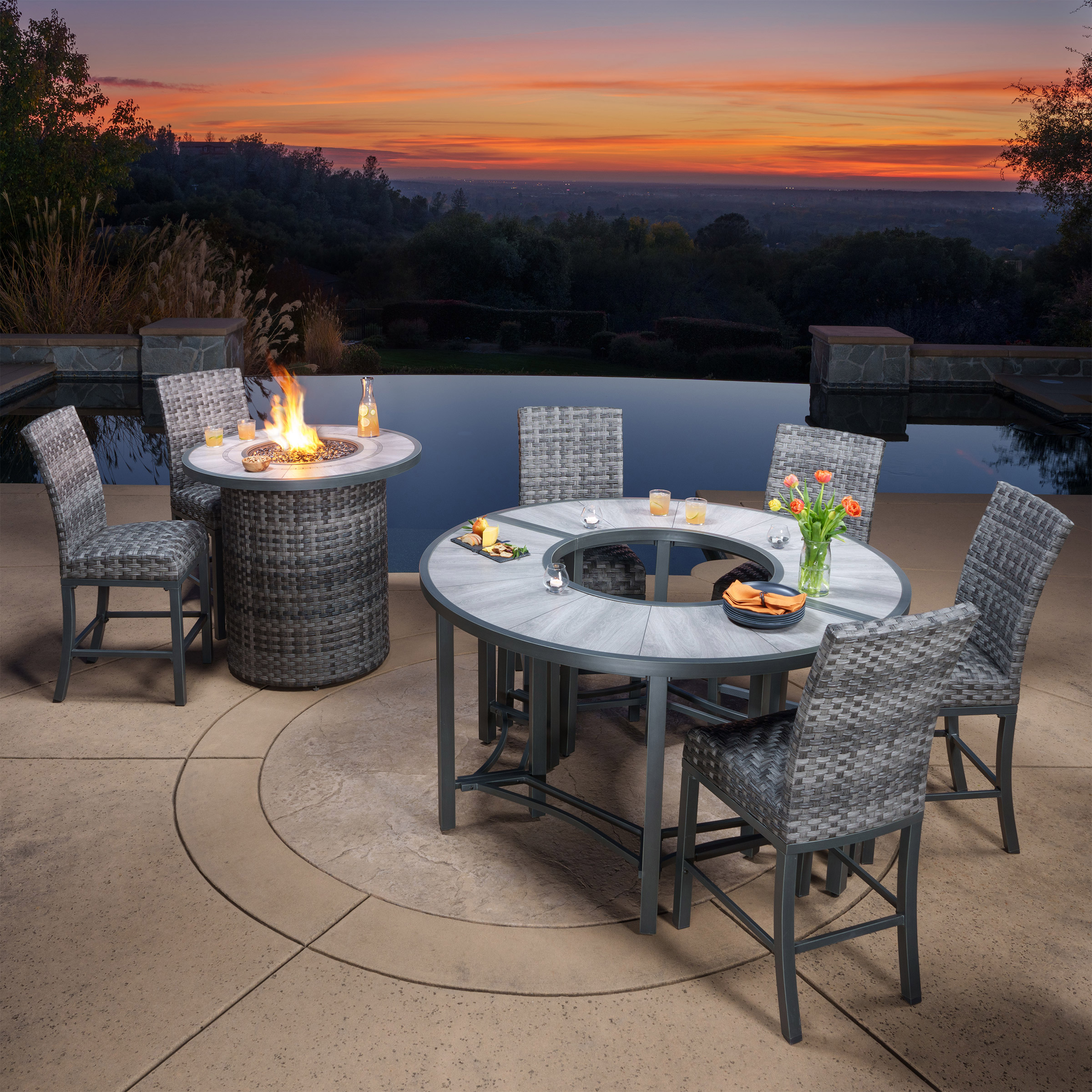 Outdoor Patio Fire Pit Sets | Costco