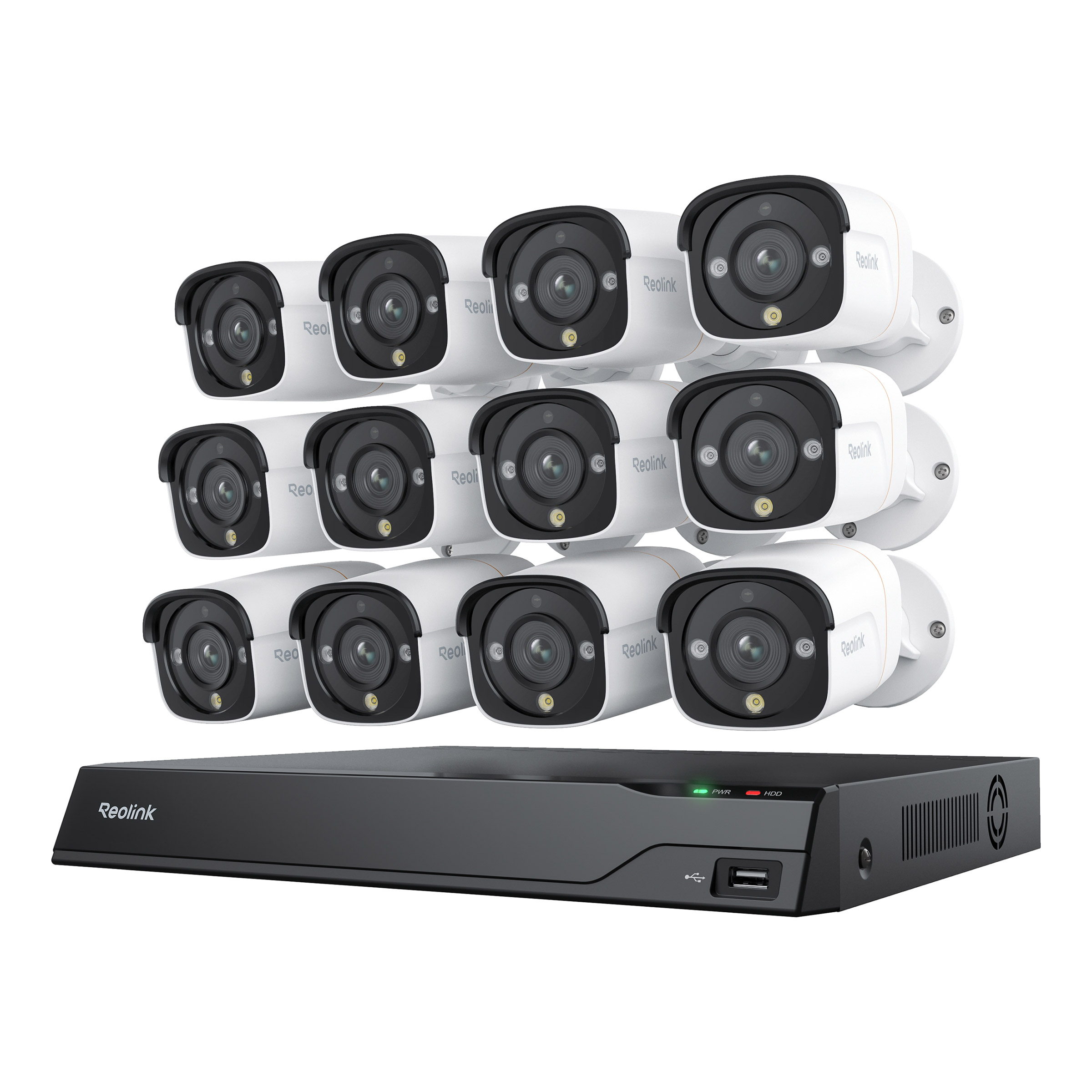 Reolink - 4K+ 16-Channel 4TB 12-Cam Wired Security Camera System | Costco