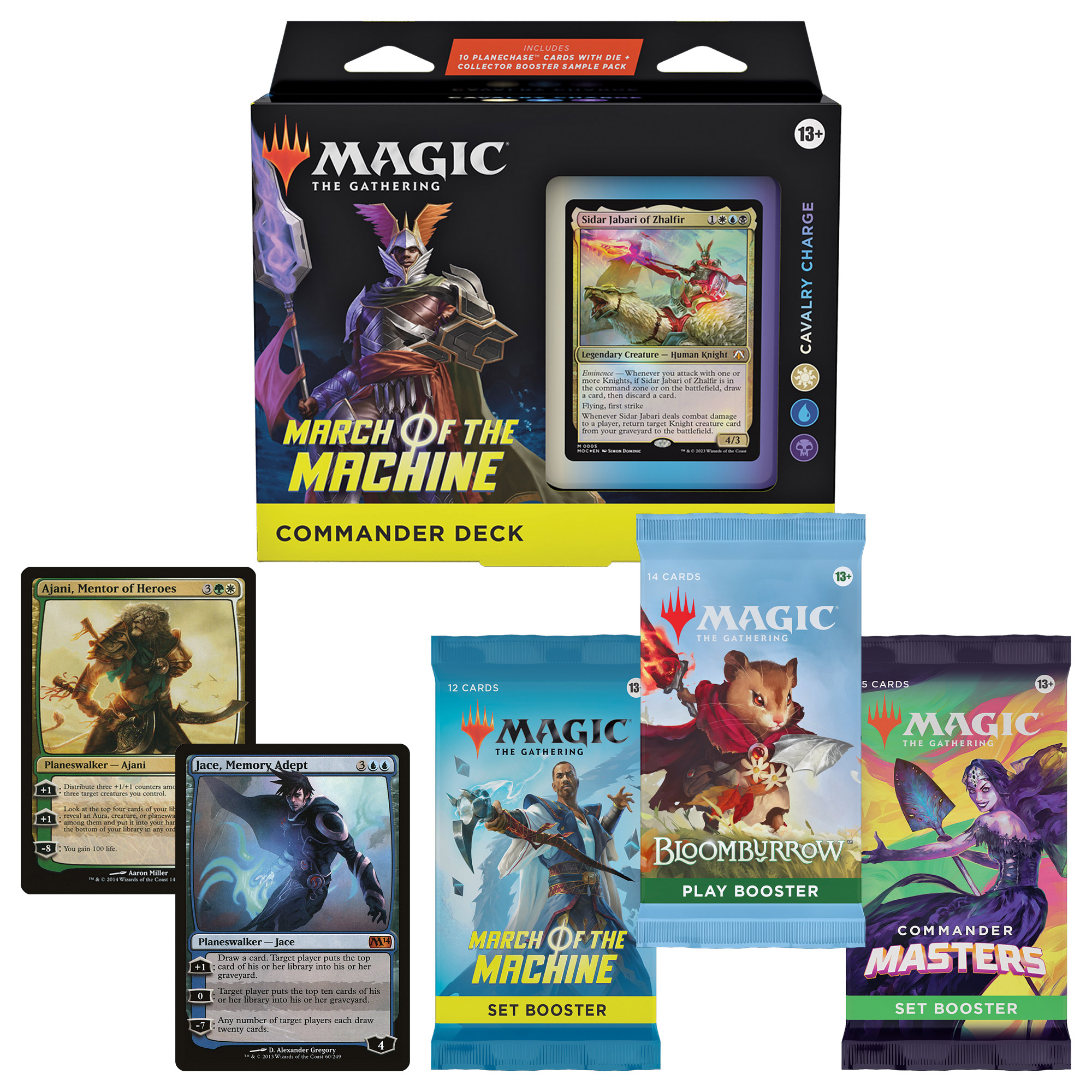 Magic the Gathering March of the Machines Deluxe Commander Bundle ...
