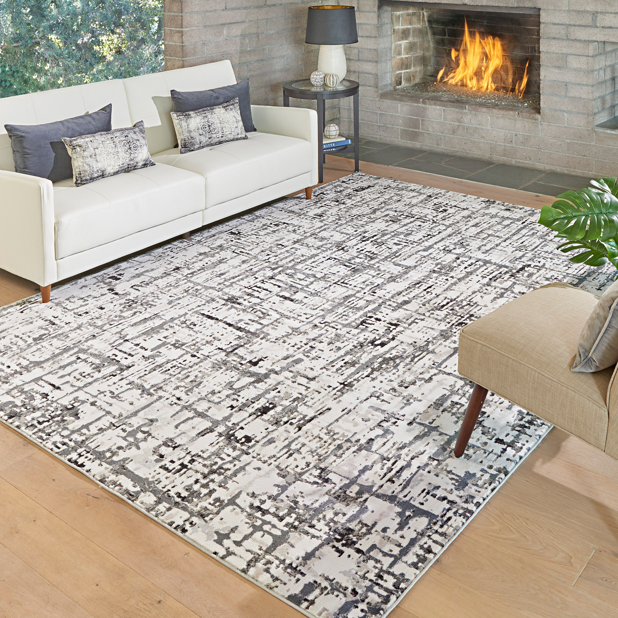 Centenno Area Rug or Runner, Ansel Gray | Costco