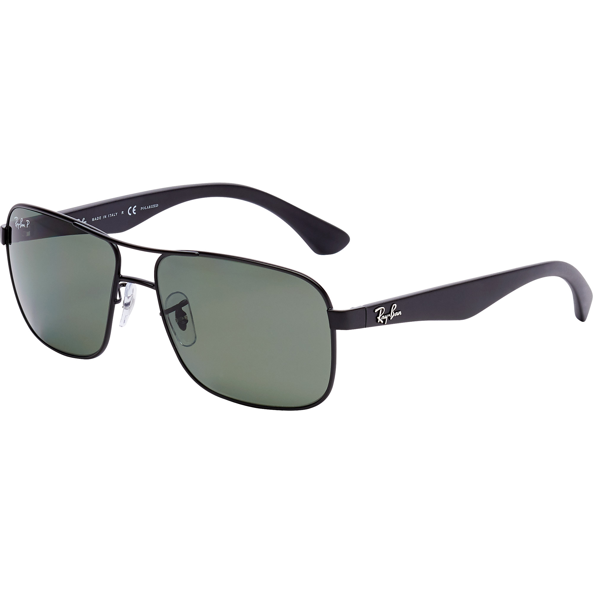 Ray-Ban RB3516 Matte Black Polarized Sunglasses | Costco