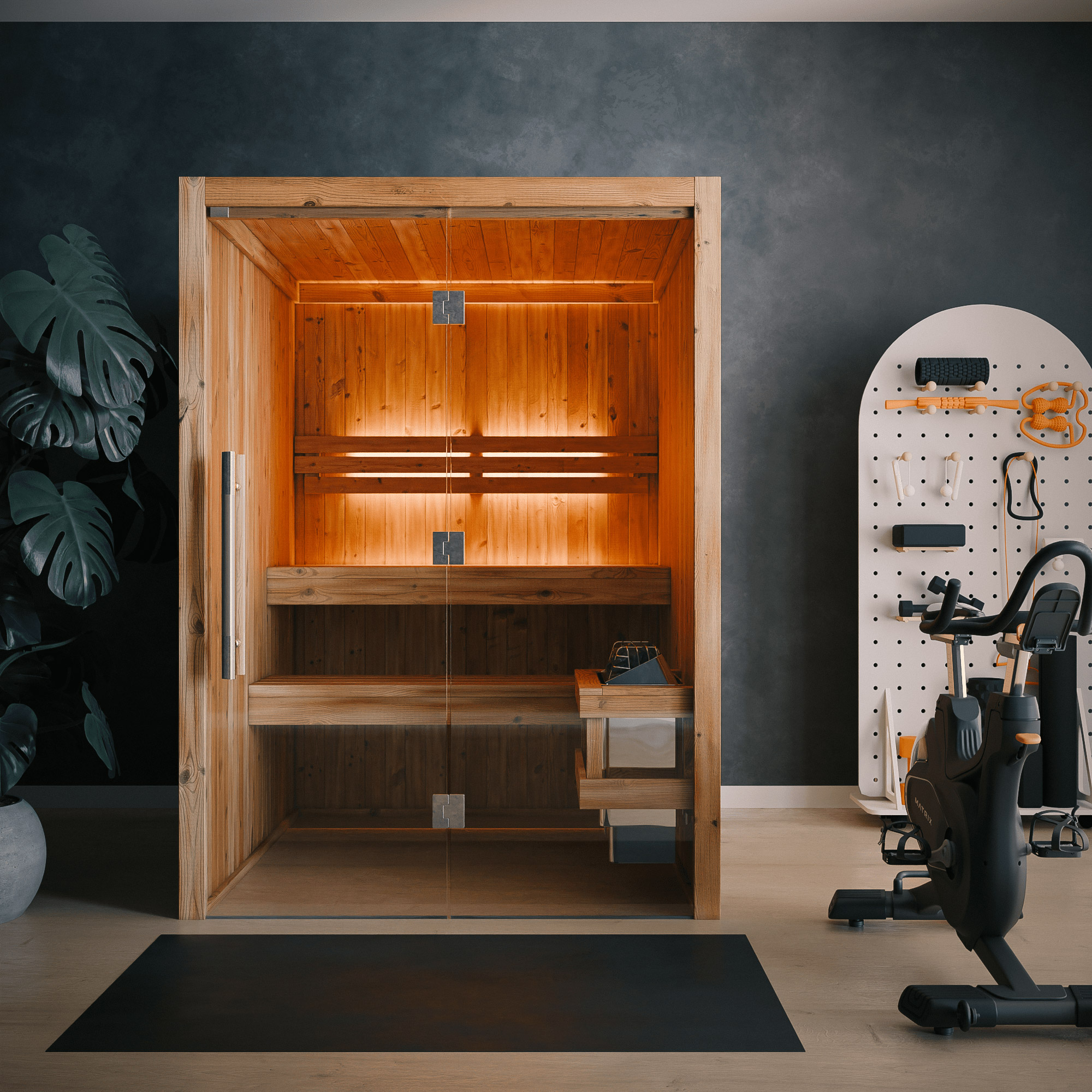 Almost Heaven Saunas Aurora 3-person Indoor Sauna | Costco