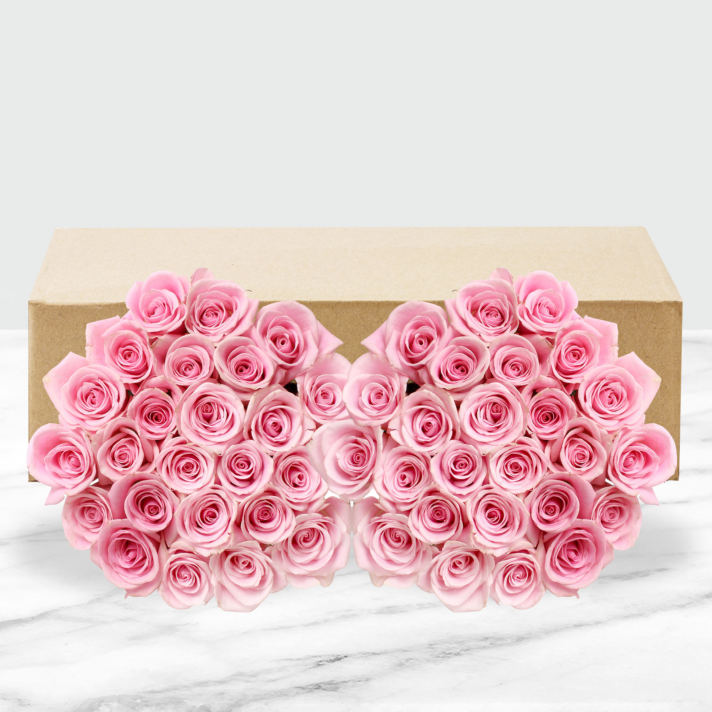 50-stem Light Pink Roses | Costco