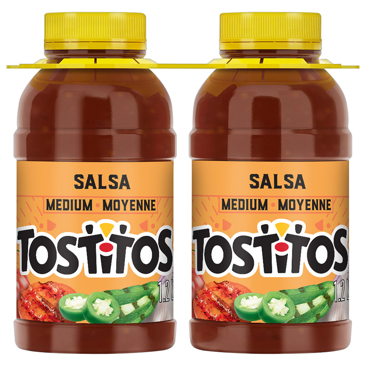 Tostitos Medium Salsa, Twin Pack, 2 x 1.21 L | Costco