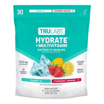 TruLabs Hydrate + Multivitamin Electrolyte Drink Mix, 30 Count | Costco