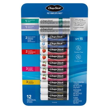 Chapstick Variety Pack, 12 Sticks | Costco