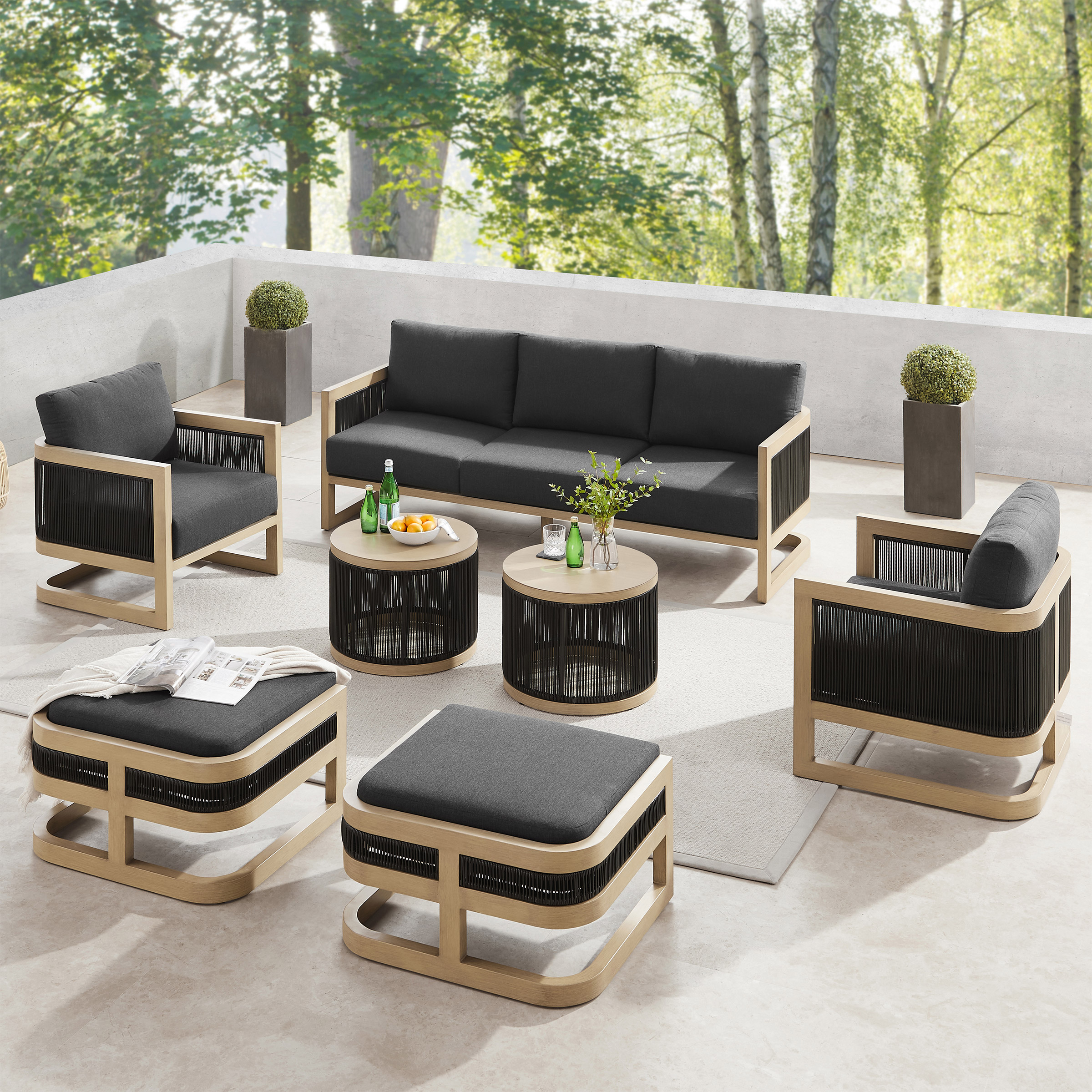Sirio Atlas 7-piece Outdoor Seating Set | Costco